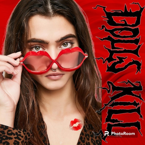 Dolls Kill | Accessories | New Read My Lips Dolls Kill In Red ...